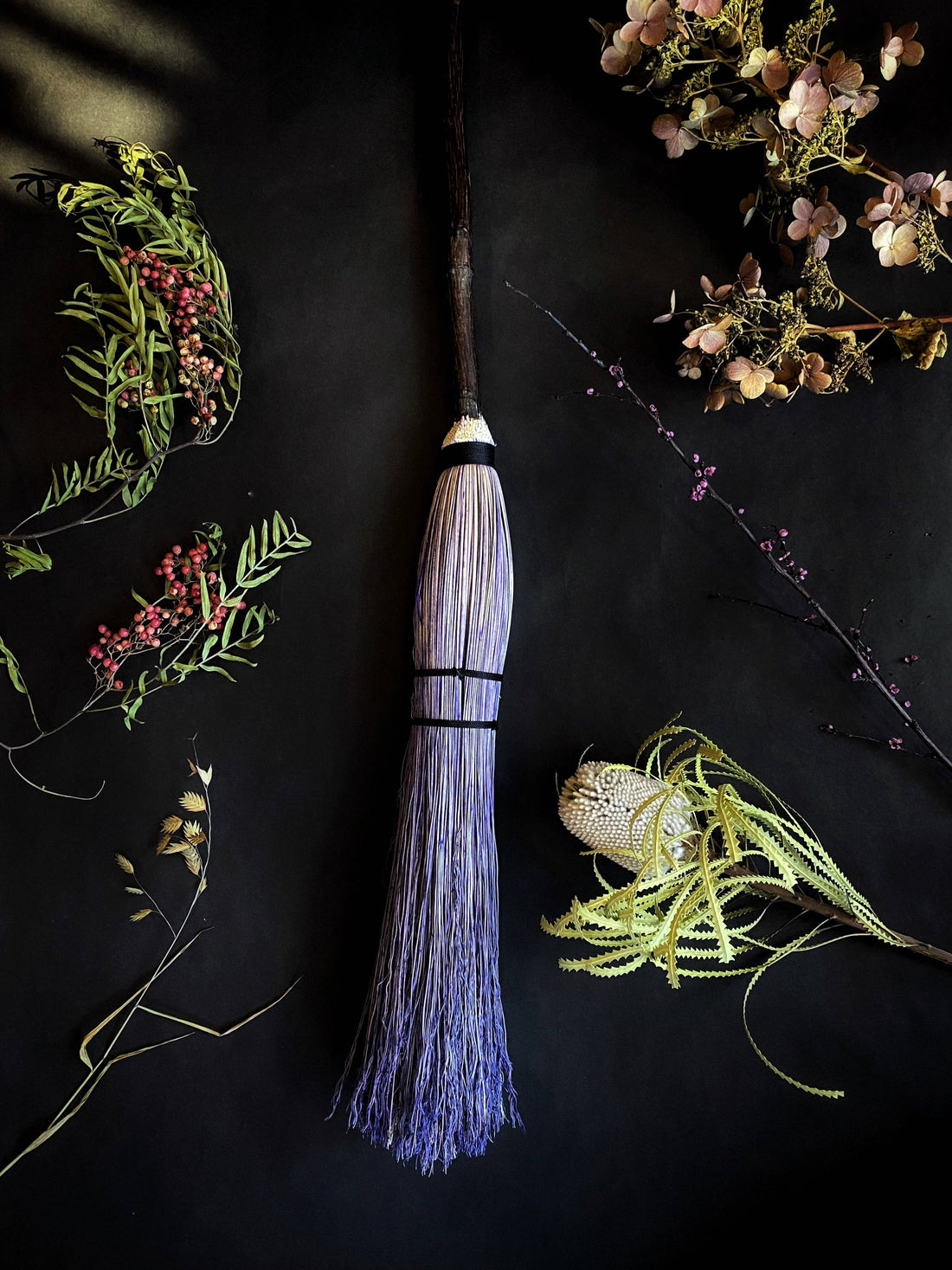 Altar Besom Brooms | Short Handle | Lavendar – Moon Mysticraft
